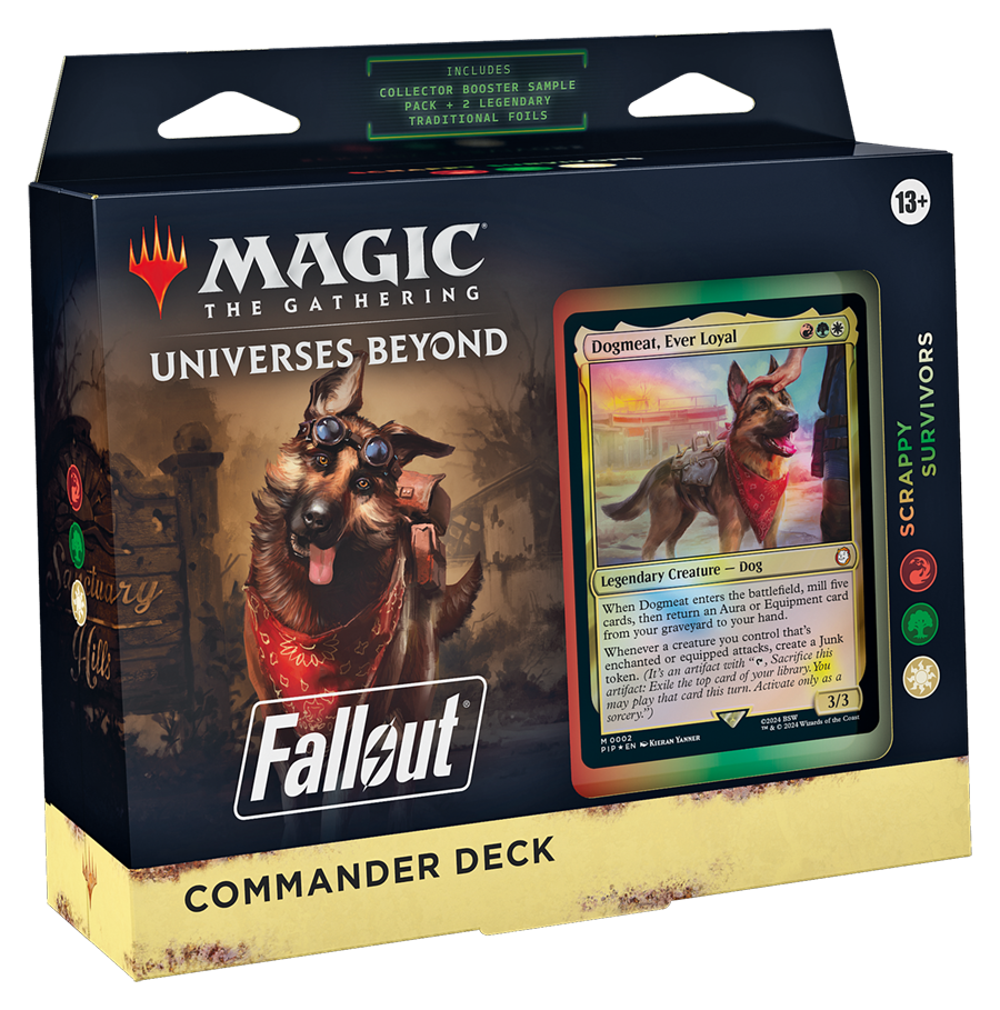 Fallout® Commander Deck: Scrappy Survivors (englisch) – Card Game Store